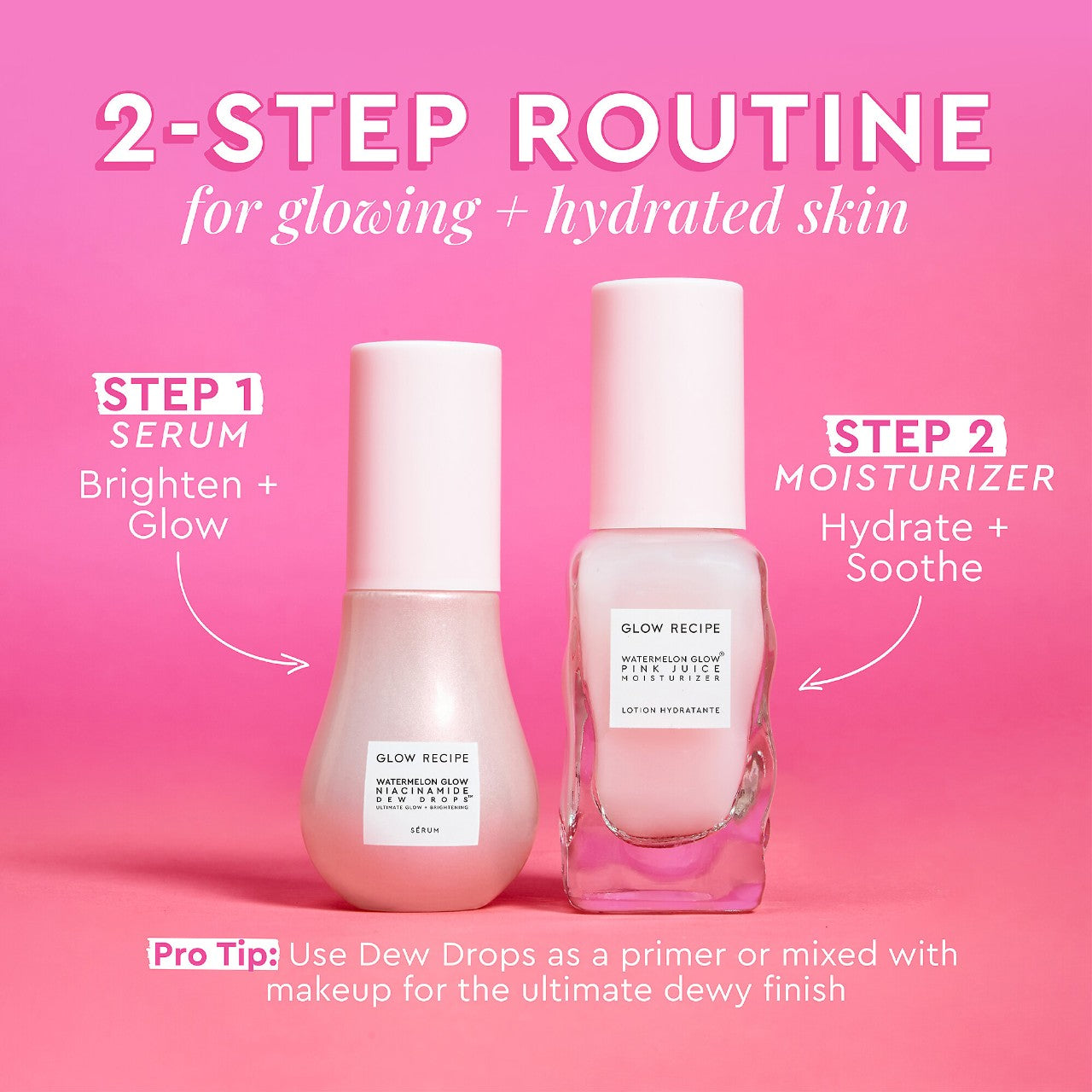 Glow Recipe x Barbie Watermelon Glow Hydration Kit - Glow recipe / Set ...